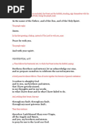Eucharistic Prayer II for Concelebration | PDF | Eucharist | Catholic ...