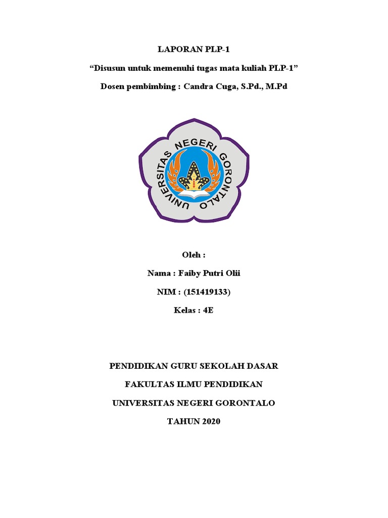 Laporan PLP 1 | PDF | Bisnis