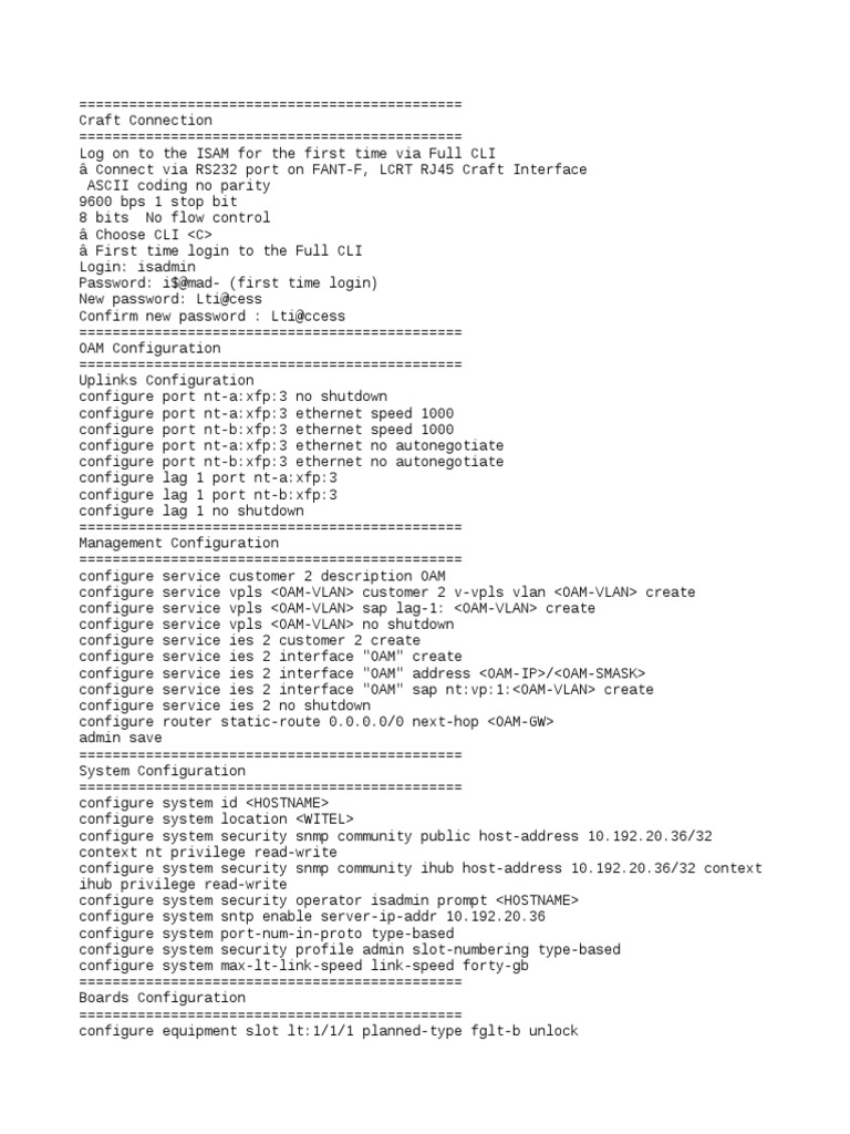 General Basic Configuration - Updated | PDF | Quality Of Service ...