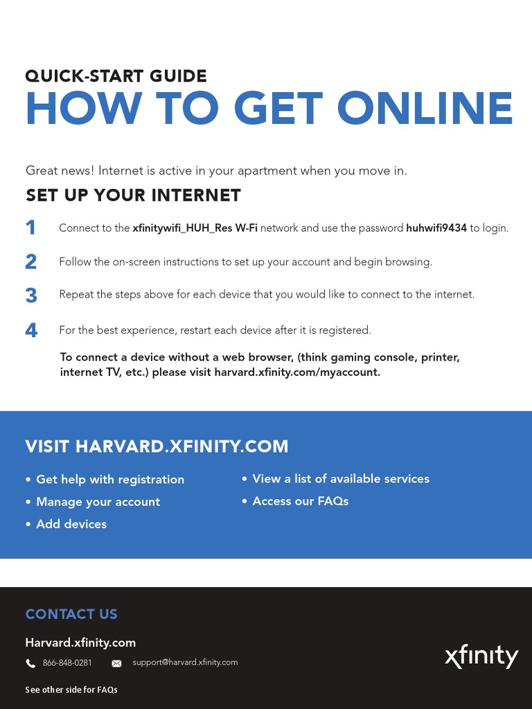 How To Get Online: Quick-Start Guide | PDF | Computer Network | Internet