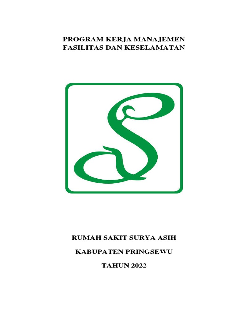 Program Kerja K3RS 2022 | PDF