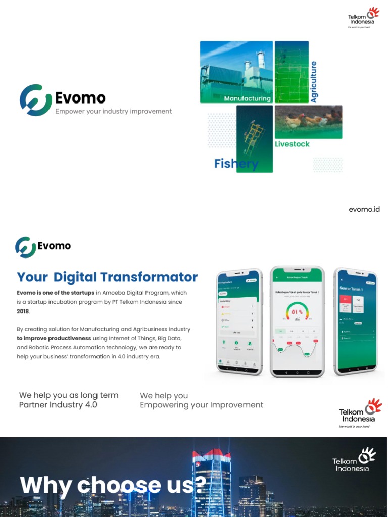 Evomo Solution-Profil | PDF | Internet Of Things | Cloud Computing