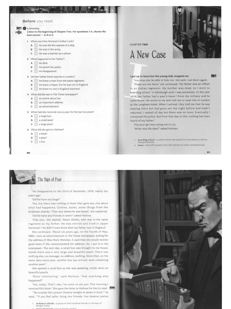 The Sign of Four - Chapter 2 | PDF