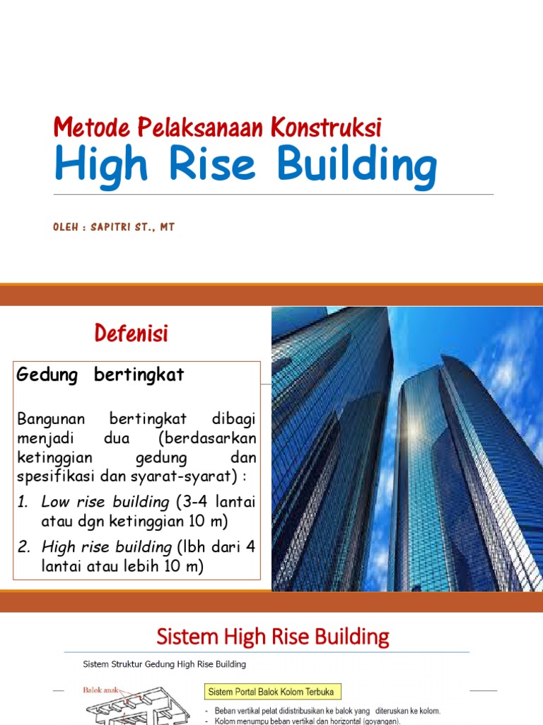 High Rise Building | PDF
