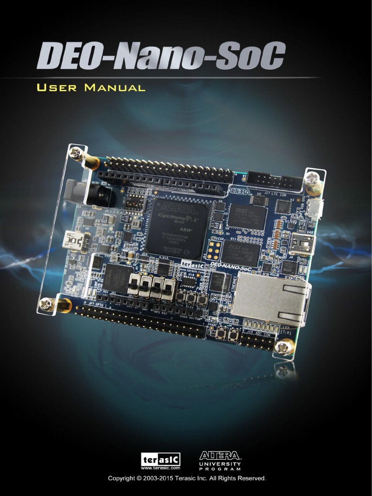 De0-Nano-Soc User Manual: November 7, 2019 | Descargar gratis PDF | Field Programmable Gate ...