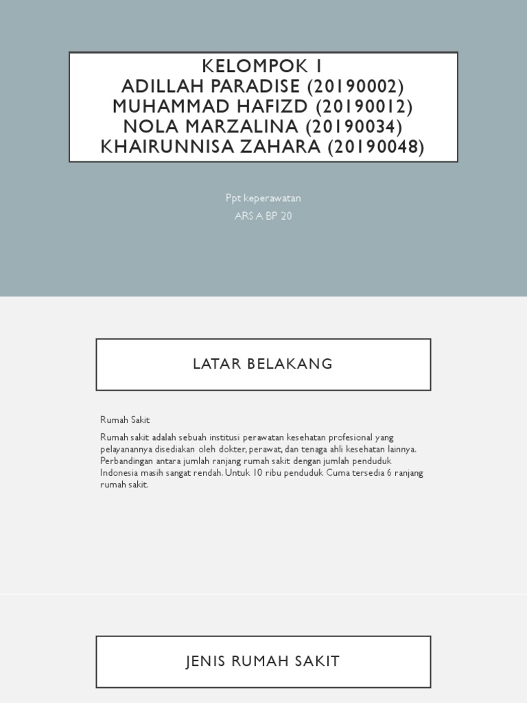 Keperawatan Kel 1-2 | PDF