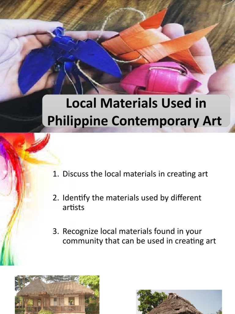 Local Materials Used in Philippine Contemporary Art | PDF