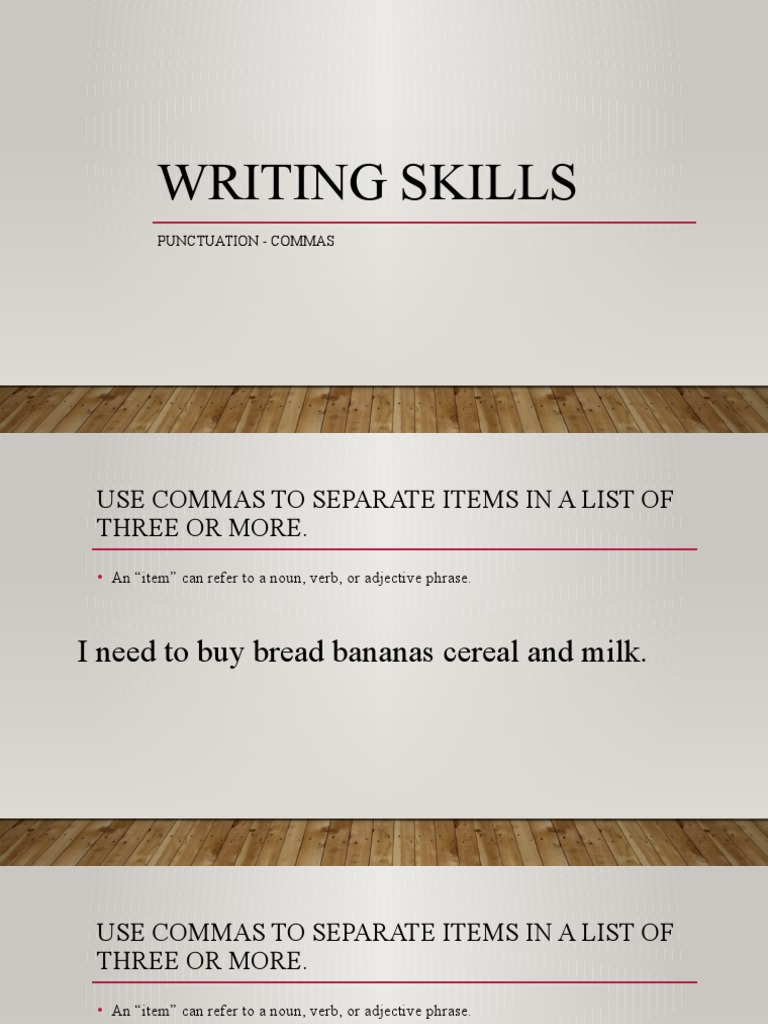 A Comprehensive Guide to Using Commas Correctly | PDF | Comma | Adjective
