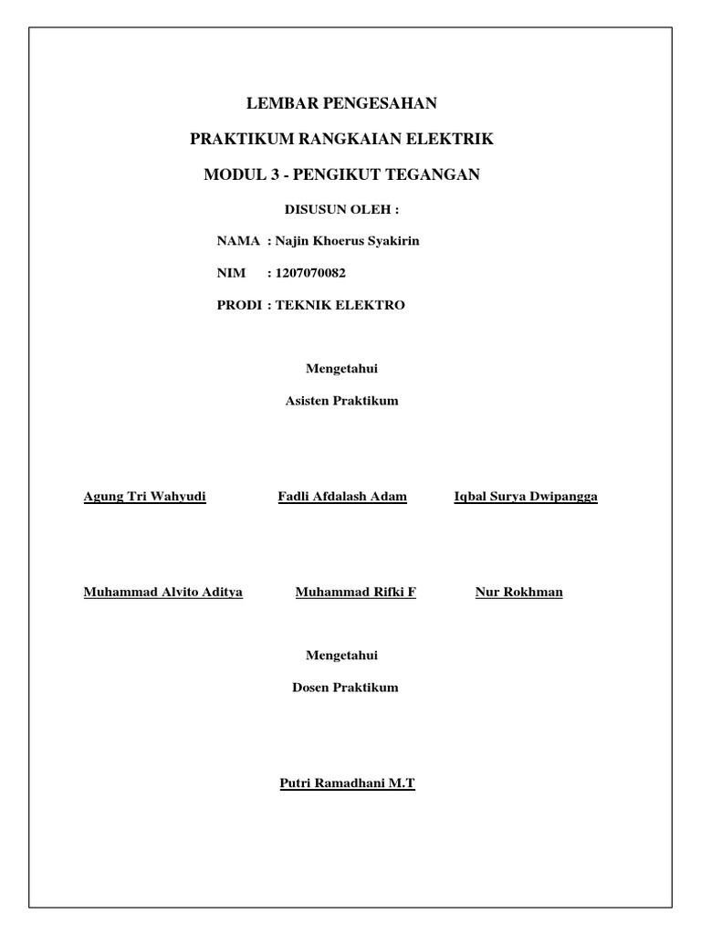 Laporan Modul 3 Generator Tangga | PDF