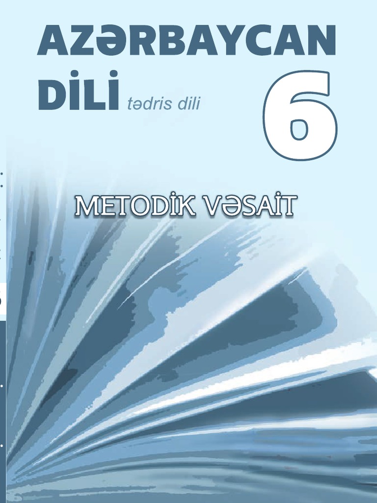 Quot Azarbaycan Dili Quot Tadris Dili Fanni Uzra 6 Ci Sinif Ucun Metodik Vasait 1634053147 952 | PDF