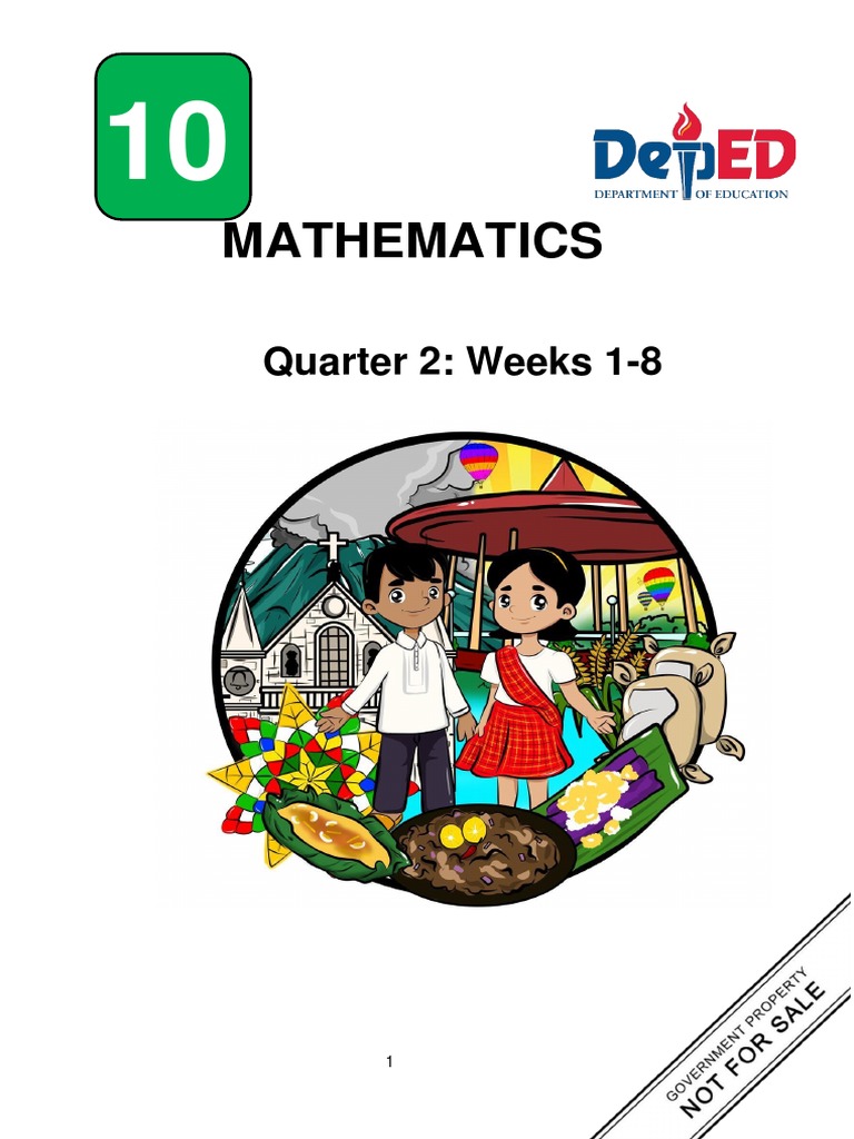 MATH 10 Q2 WEEKS 1 8 63 Pages | PDF | Circle | Polynomial