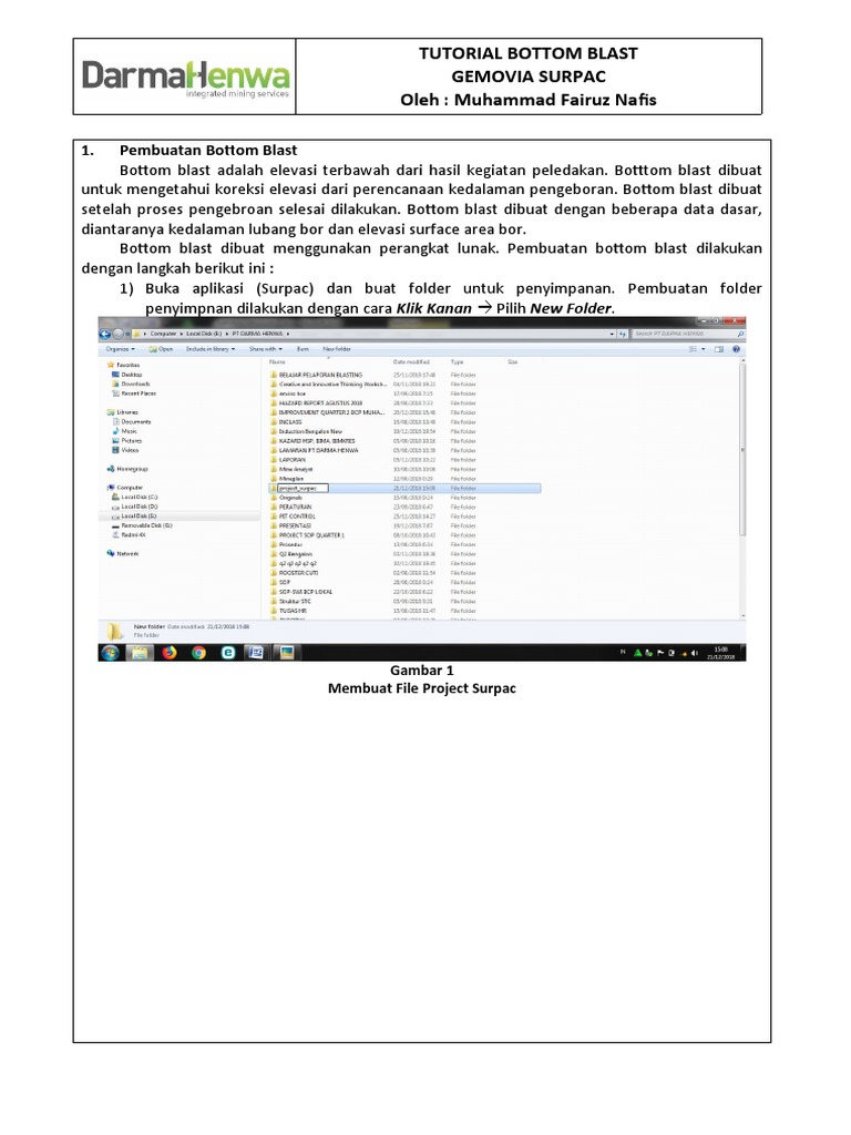Tutorial Pembuatan Bottom Blast | PDF