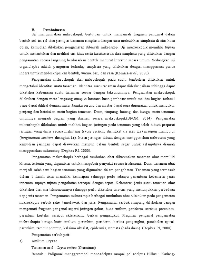 Makro MIkro Lapres 1 | PDF