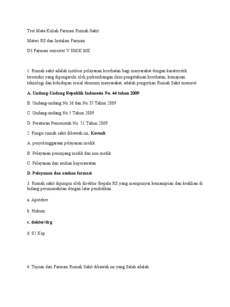 Kuis 1 & 2 FRS + Jawaban | PDF