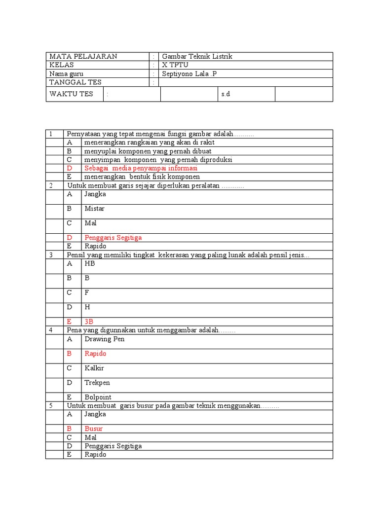 UAS GAMTEK | PDF | Metode & Bahan Ajar | Griya & Taman