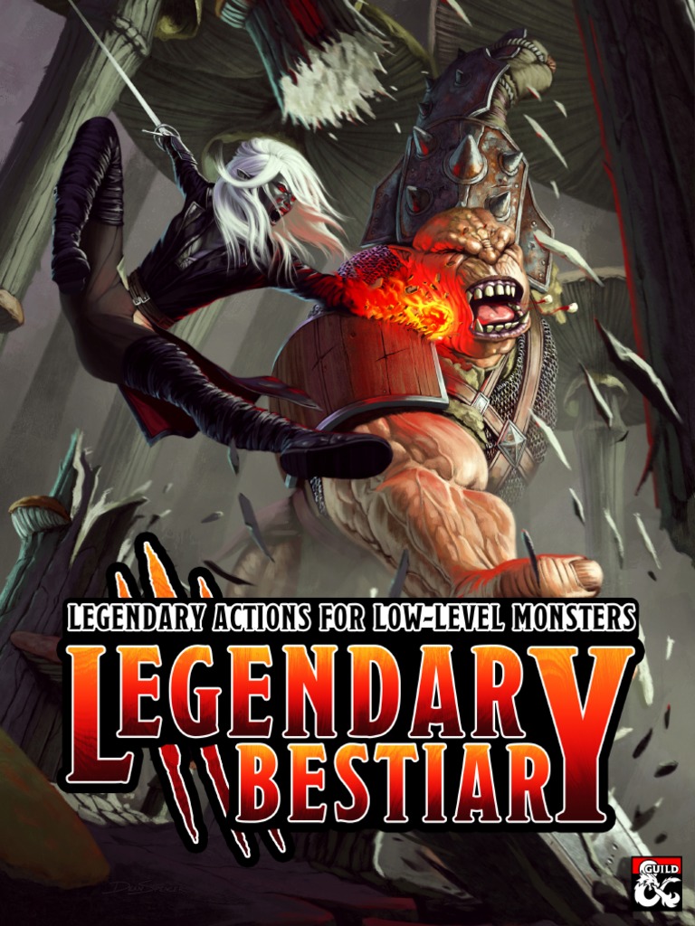Legendary Bestiary - Legendary Actions For Low-Level Monsters | PDF