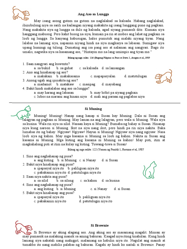 Ang Aso Sa Lungga | PDF