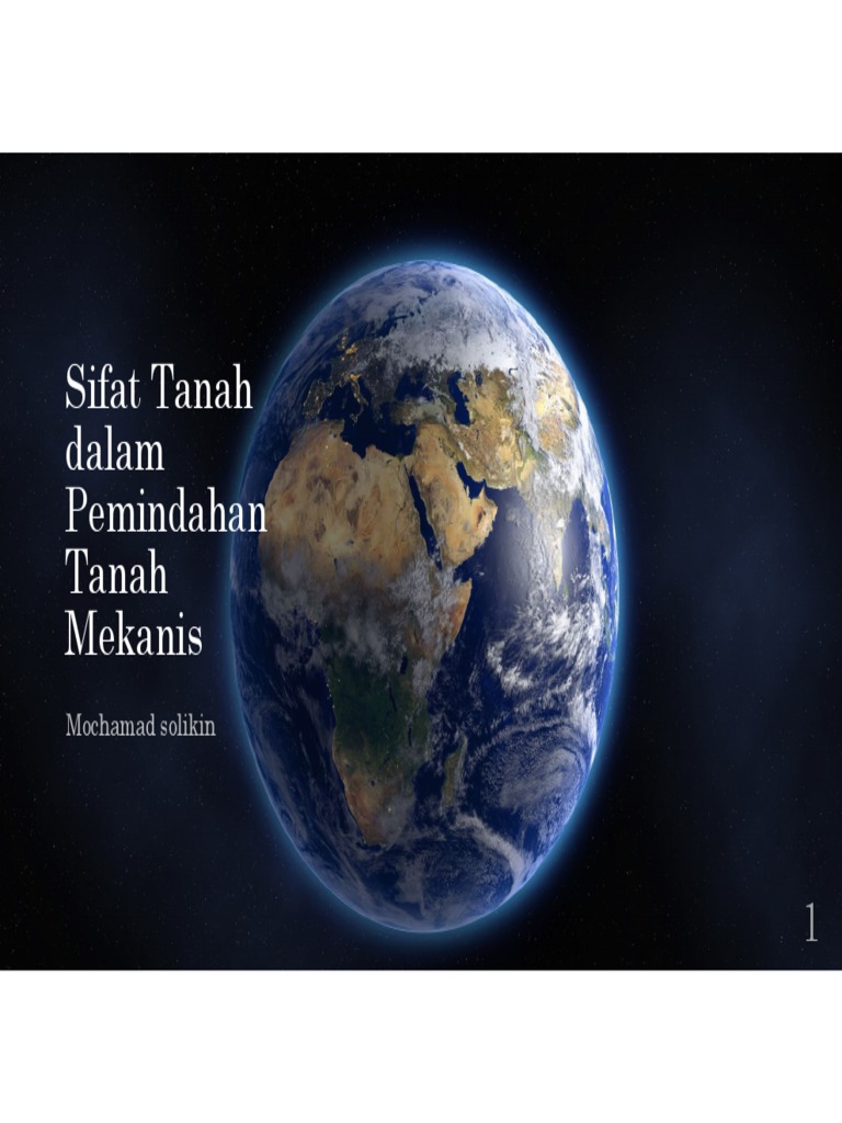 3 Sifat Tanah Dalam Pemindahan Tanah Mekanis | PDF