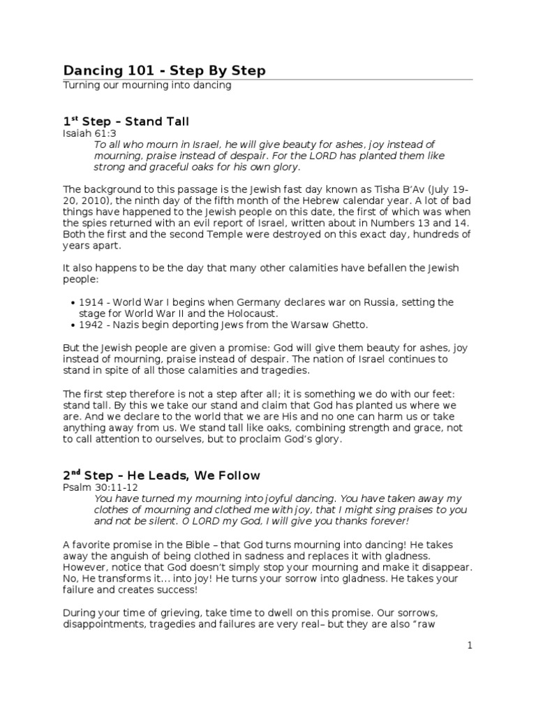 Dancing 101 - Step by Step | PDF | Jews