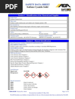 Safety Data Sheet Polyurethane Foam | PDF | Toxicity | Occupational ...
