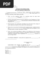 Affidavit of Business Closure Template | PDF | Affidavit | Social ...