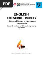 English 9 - Q1M2 - Using Conditionals in Expressing Arguments | PDF ...