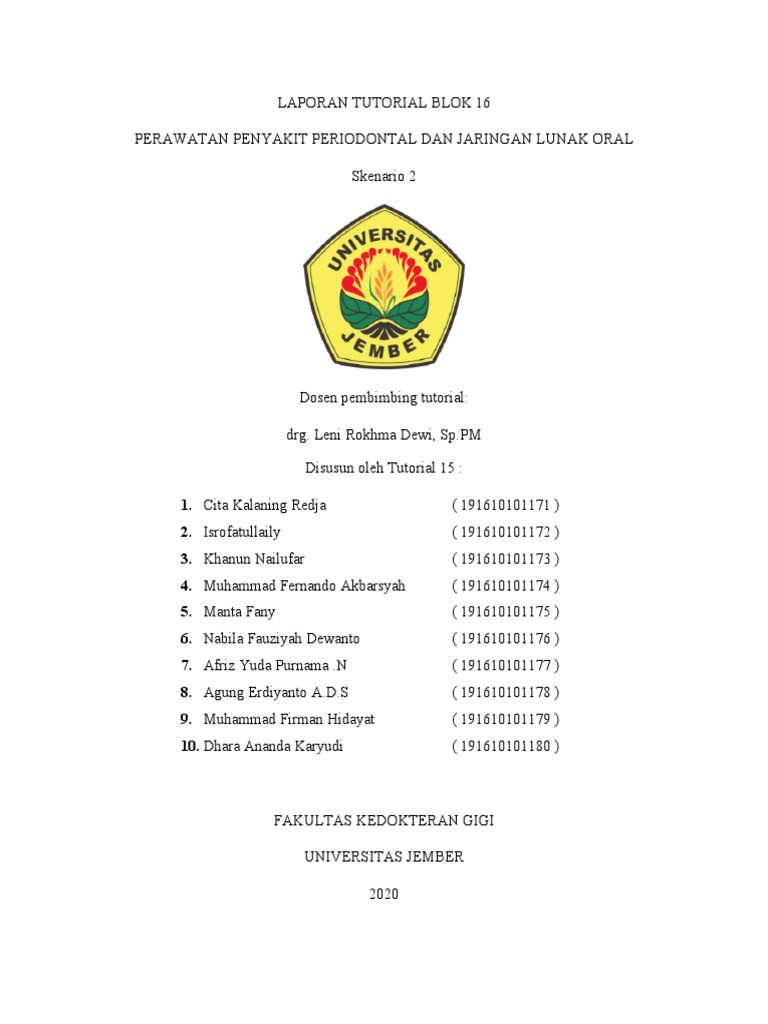 Scenario 2 Blok 16 | PDF