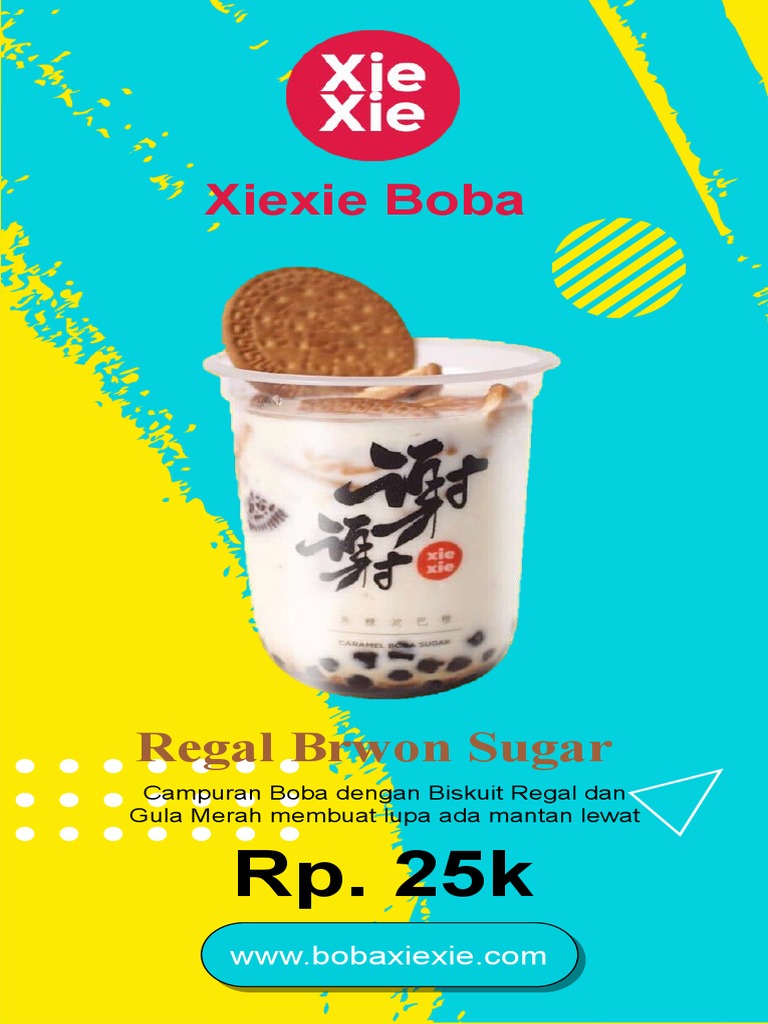 Promosi Minuman Boba 1 | PDF