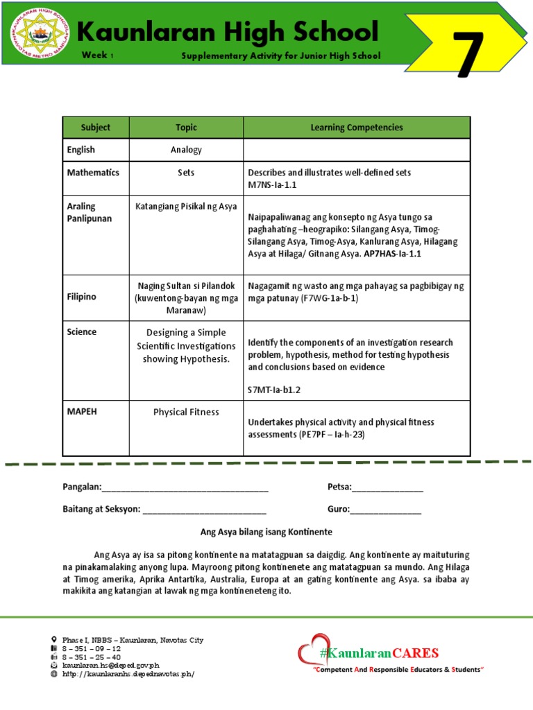 Collaborative Activity 1 | PDF