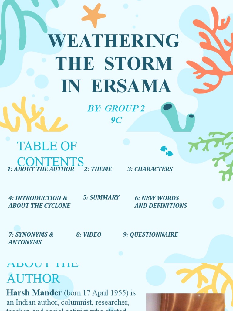 Weathering The Storm in Ersama | PDF | Storms