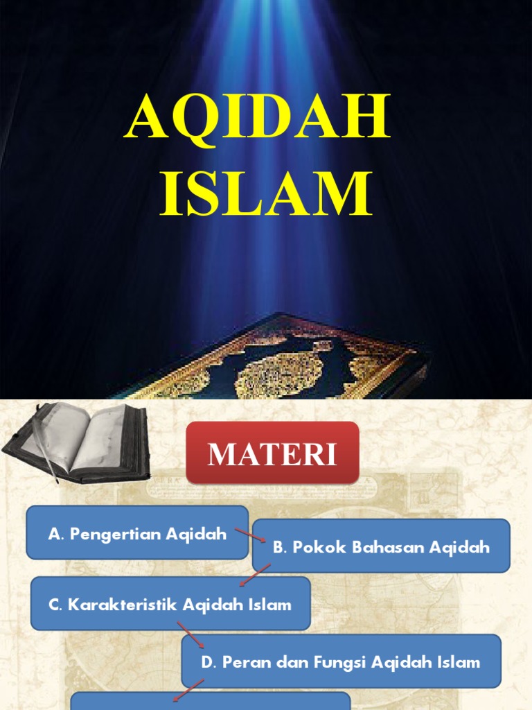 Aqidah Islam: Definisi dan Aliran | PDF | Agama & Spiritualitas
