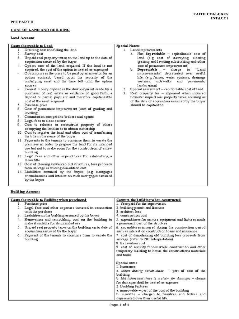 Illustration PPE Part 2 1 | PDF | Depreciation | Expense