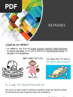 Ejercicios de Refranes Españoles | PDF
