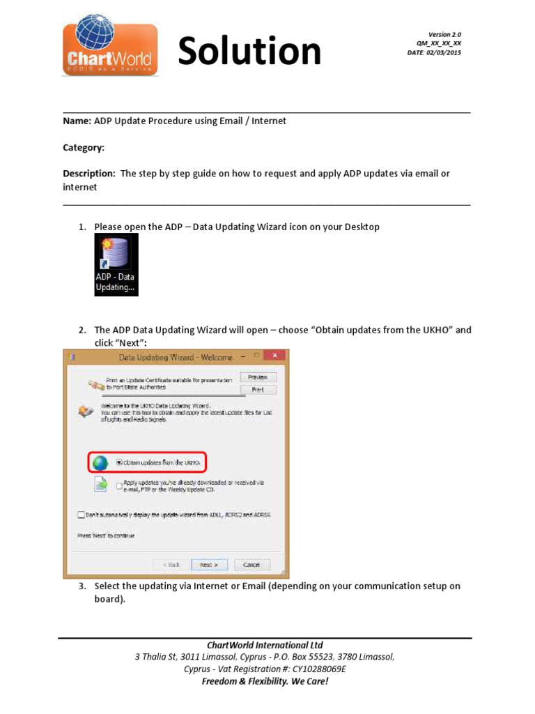 ADP-updating-procedure | PDF | Personal Computers | Internet