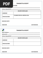 Material Receiving Report Form | PDF | Business