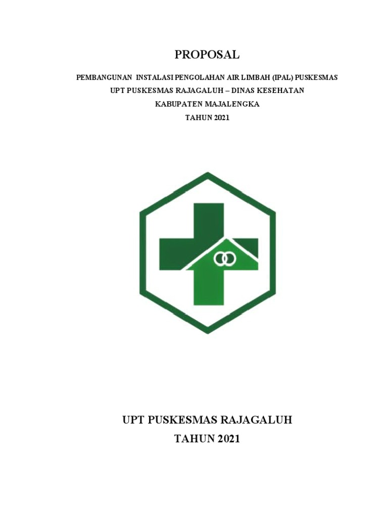 Proposal IPAL Rajagaluh | PDF