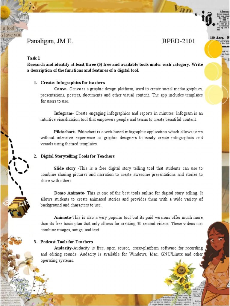 Lesson 2 - Task 1 | PDF | Infographics | Software