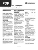 Instructions For Form 8853: General Instructions Specific Instructions ...