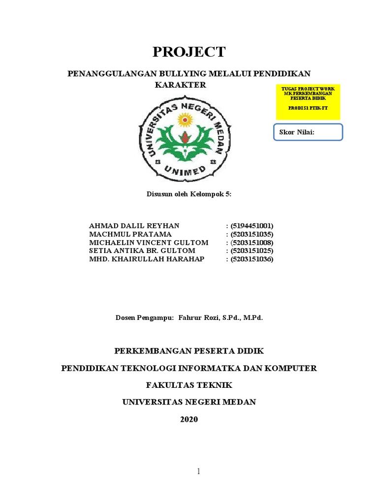 Projek - Kelompok 5 | PDF Projek - Kelompok 5 | PDF