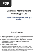 Anatomy of Pants: Key Components Explained | PDF | Trousers | Seam (Sewing)