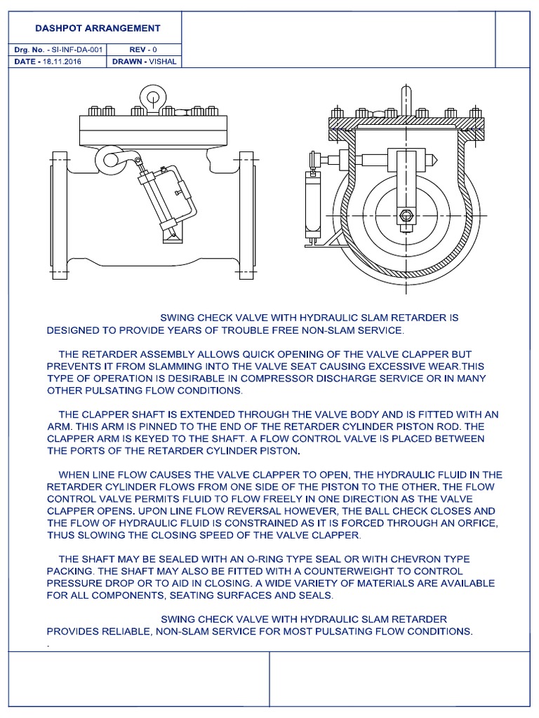 Dashpot Arrangement | PDF