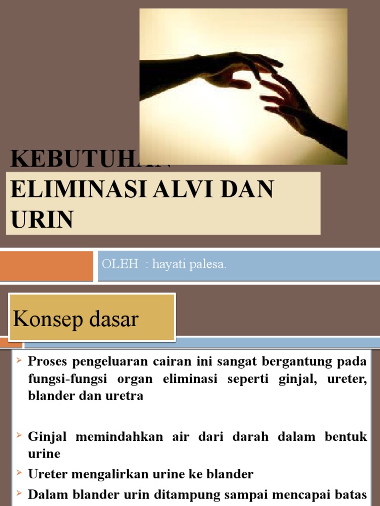 Eliminasi Alvi Dan Urin | PDF | Sains & Matematika
