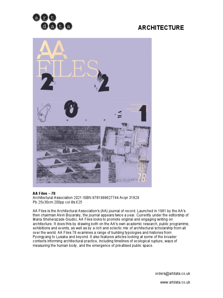 AA Files 78 | PDF