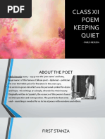 Keeping Quiet Explanation | PDF