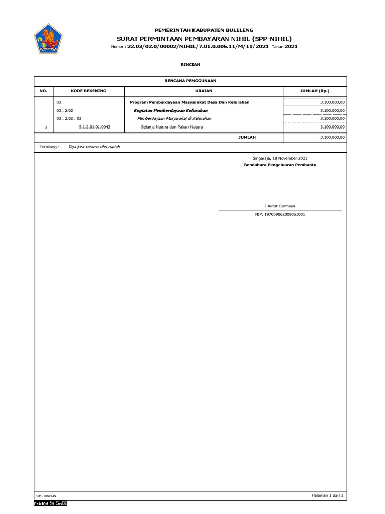SPP Tu Nihil 3 | PDF