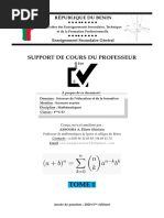 Corrigé CIAM 1ère SE | PDF