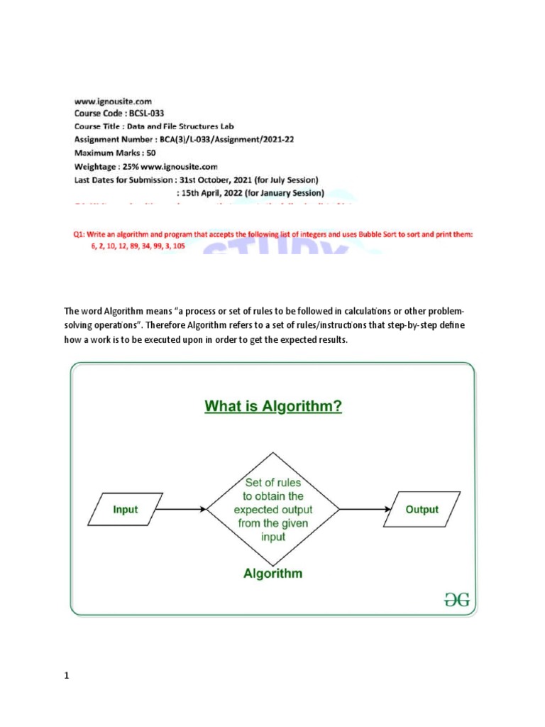 BCSL33 Assignment | PDF | Time Complexity | Matrix (Mathematics)