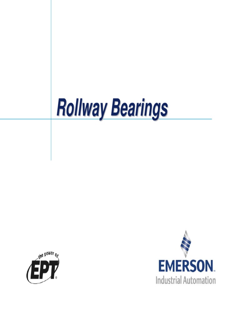 Emerson Rollway Bearings | PDF | Bearing (Mechanical) | Applied And ...
