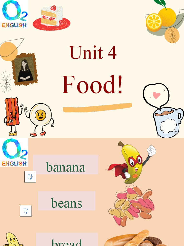 Food Vocabulary for Beginners | PDF