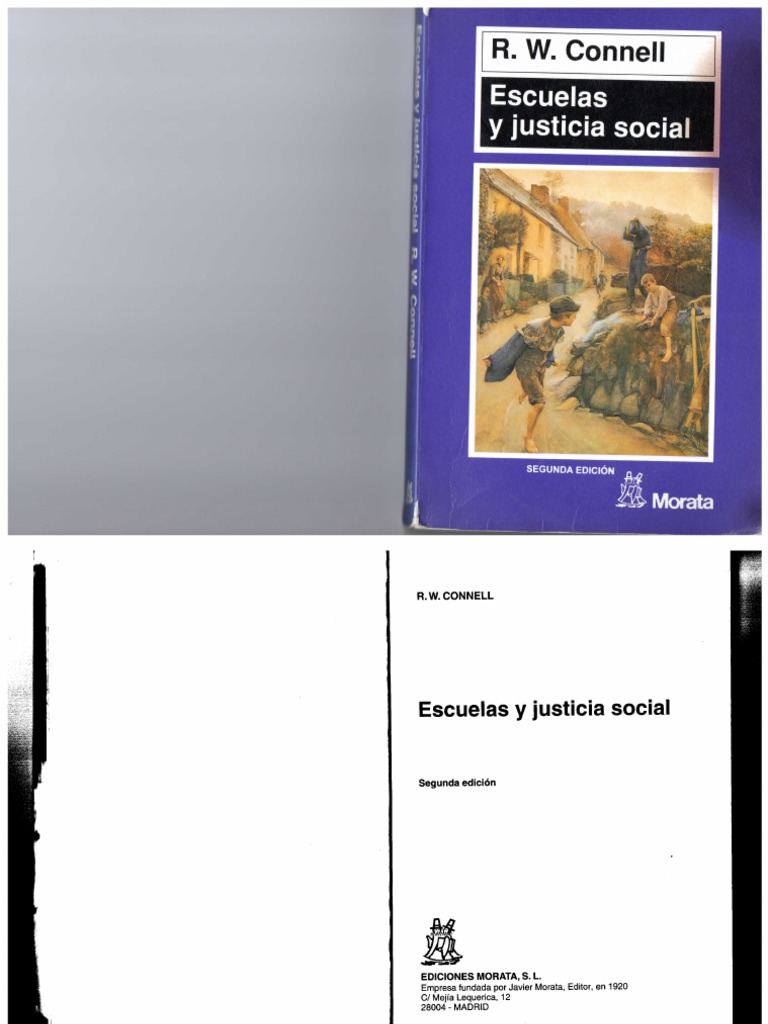Connell, R. W. - Escuelas y Justicia Social | PDF
